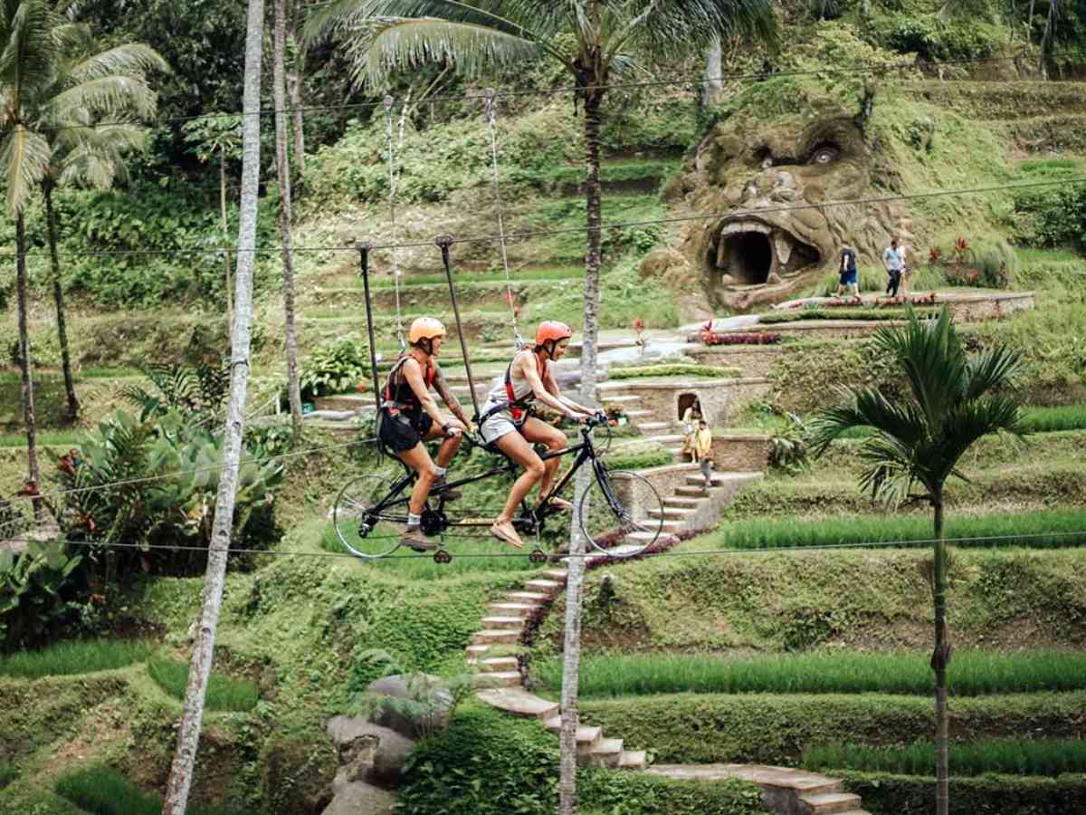 Glide Through Bali’s Skies with Flying Fox Rides and Sky Bike Journeys ...